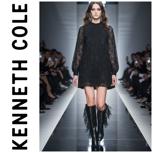 Kenneth Cole | Shoes | New Kenneth Cole Knee High Justin Studded Fringe ...